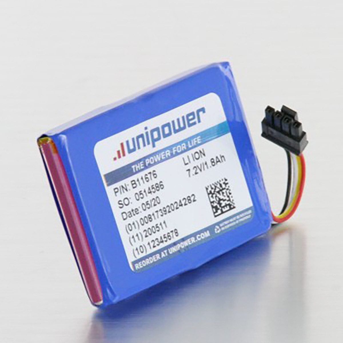 B11676 Sigma Spectrum Infusion Battery S00225 7.2v Li-Ion Insert ...