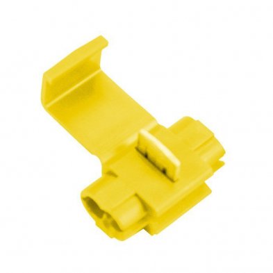 QC160485-100 PVC Insulated Quick Tap Connector 12-10 AWG (Pack of 100 ...