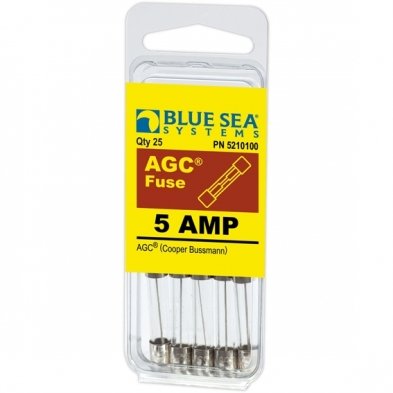 BS5210100 AGC Fuse – 5A (Pack of 25) - Battery Store
