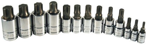 ATD ATD-13780 13 Pc 6 Lobe Polydrive Bit Socket Set - Canadian Battery ...
