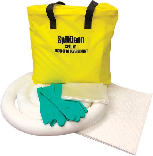 SPILKLEEN SPK-CSKYB5O oil only economy spill kit in tote, 5 gallon ...