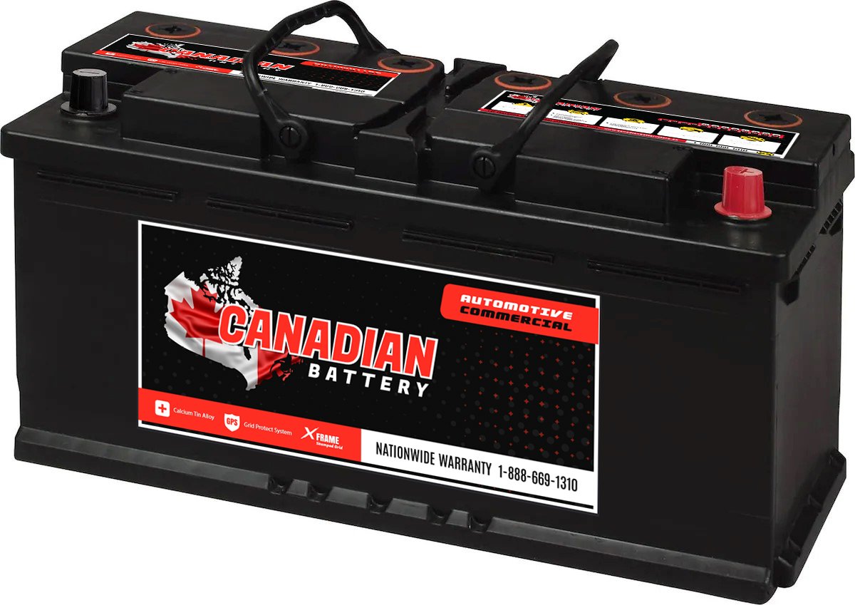 Canadian Battery 95R-1050 Group 95R (H9/L6/LN6) Heavy-Duty Auto Battery ...