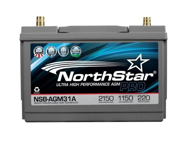 Northstar NSB-AGM31A Pro Series, Engine Start Battery - 4 Year / 2 Year ...