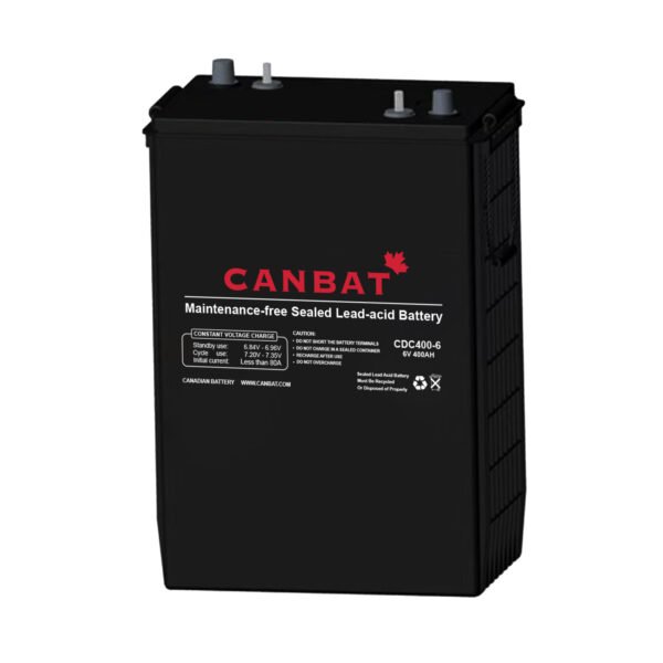 Canbat 6V 400Ah Deep Cycle L16 Battery - Canadian Battery Store