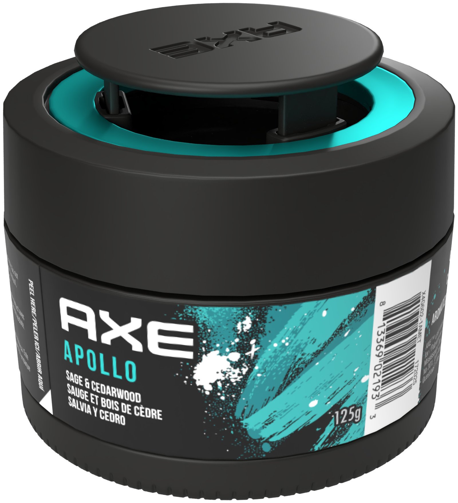 AXE Gel Can Car Air Freshener (Apollo Scent, 1 Pack) - Canadian Battery ...
